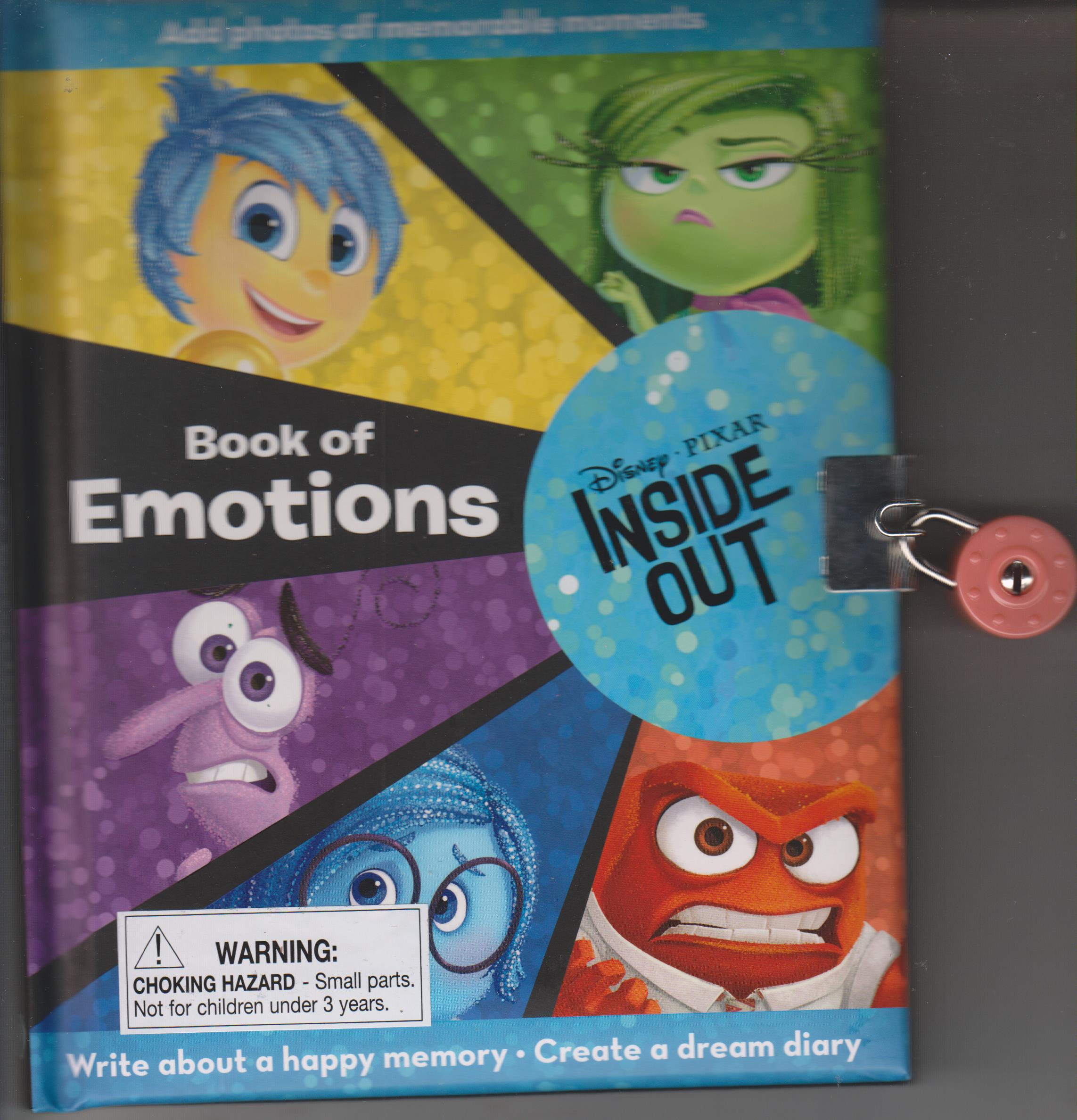 Disney/Pixar Inside Out Book of Emotions (Children's Journal)