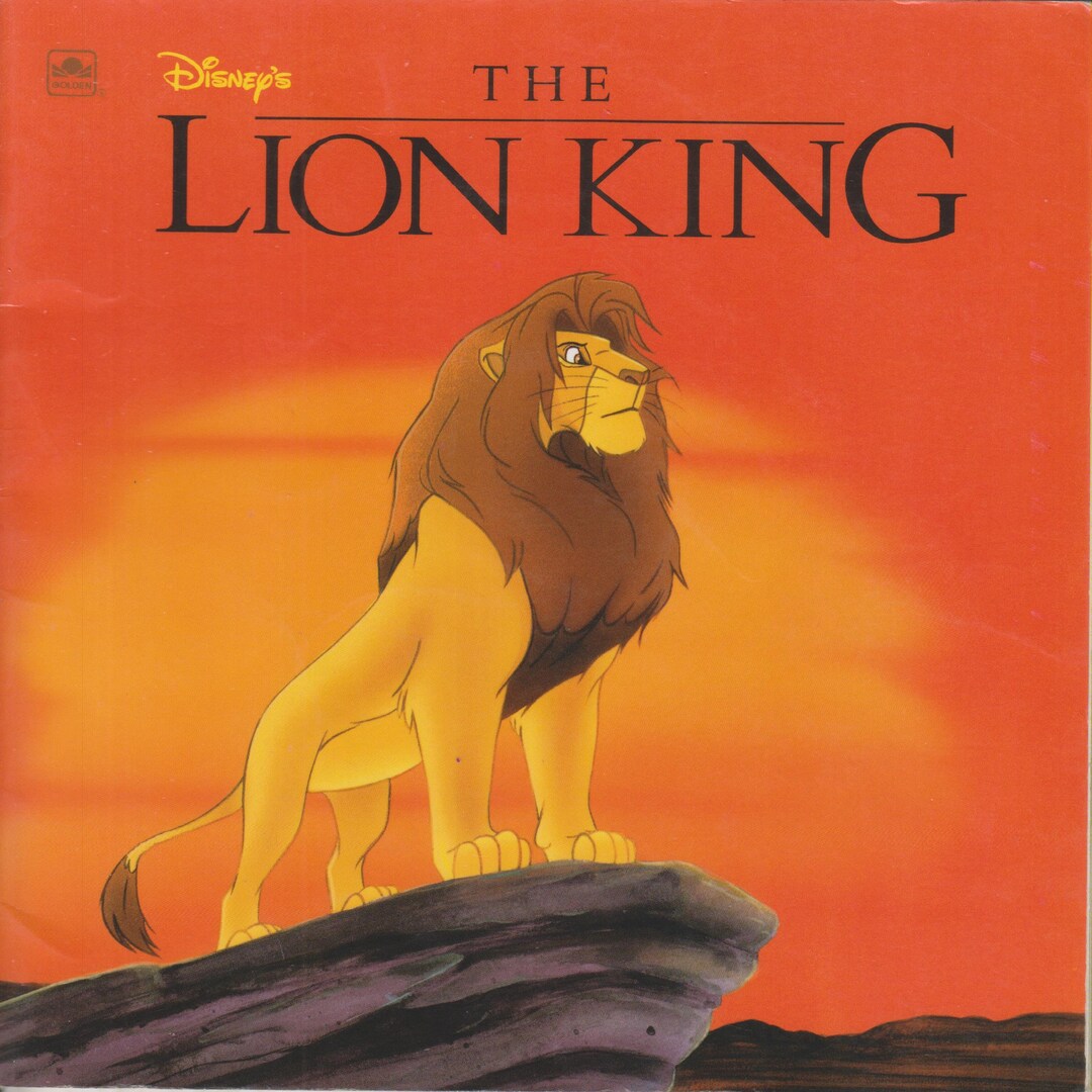 Disney's the Lion King golden Book softcover: Disney, Children's ...