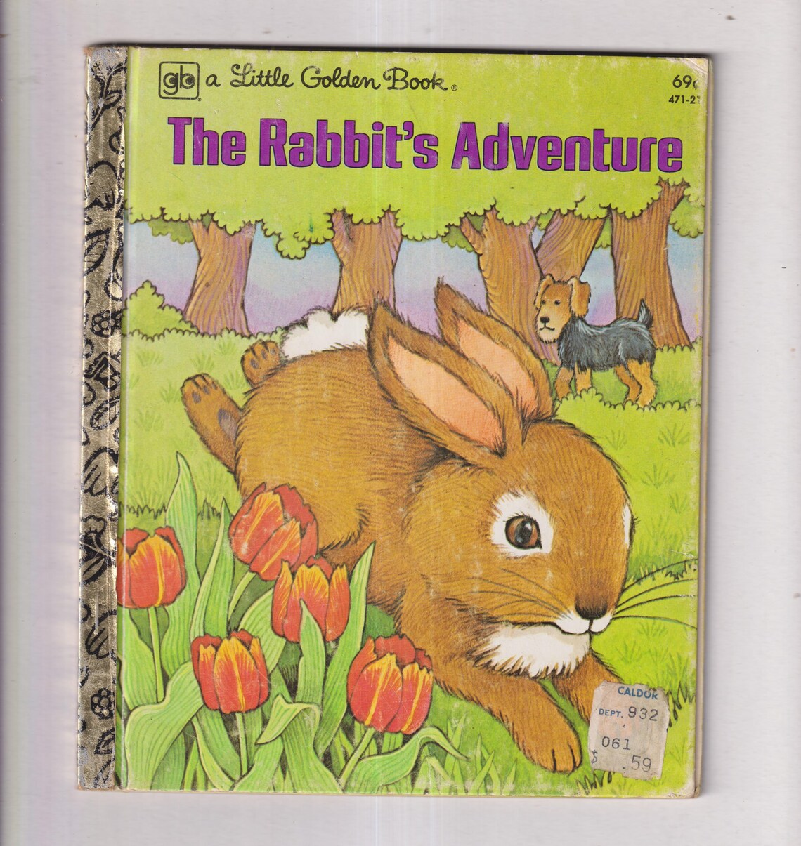 The Rabbit's Adventure Little Golden Book # 471-27 (hardcover: Children ...