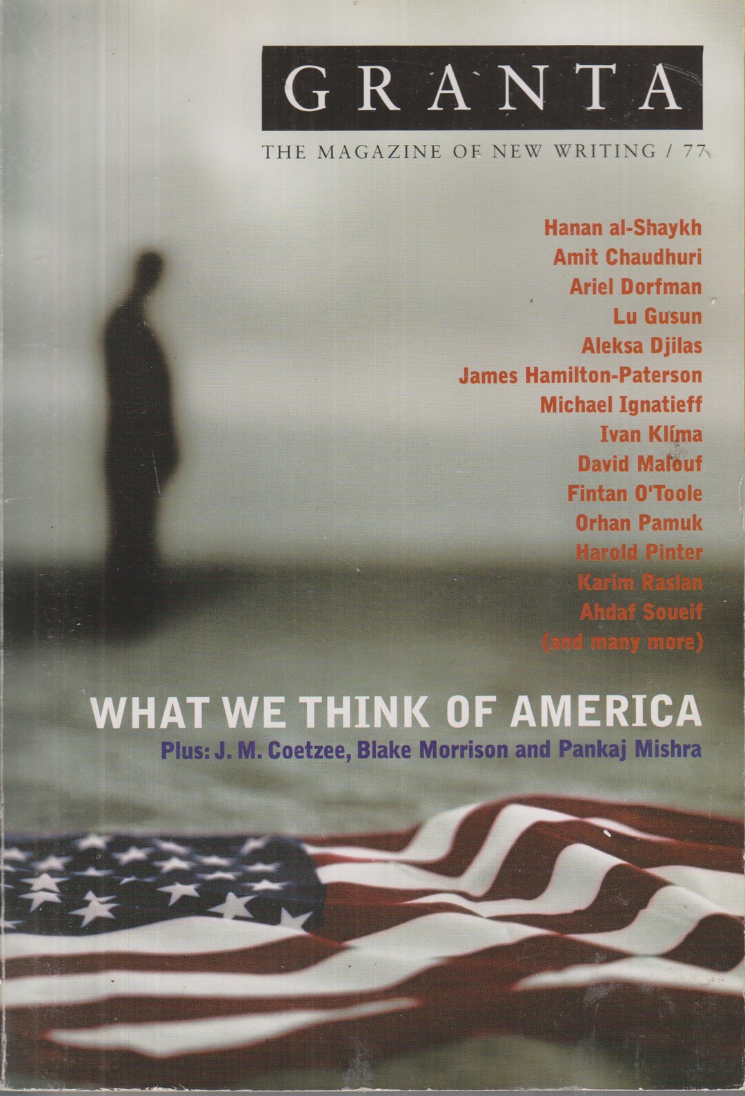 Granta 77 Spring 2002 What We Think of America (paperback: Short ...