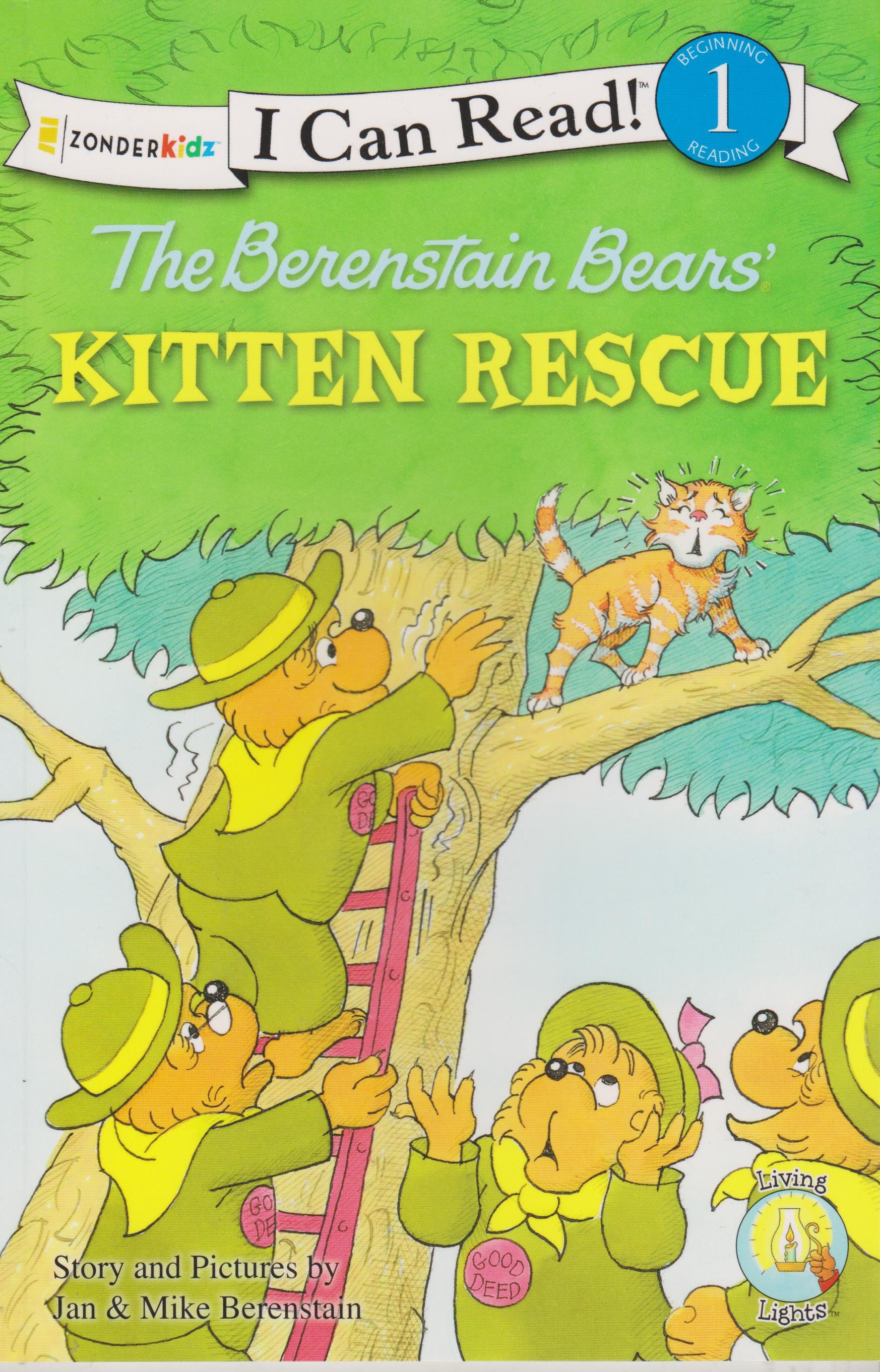 The Berenstain Bears Kitten Rescue (I Can Read! / Good Deed Scouts ...