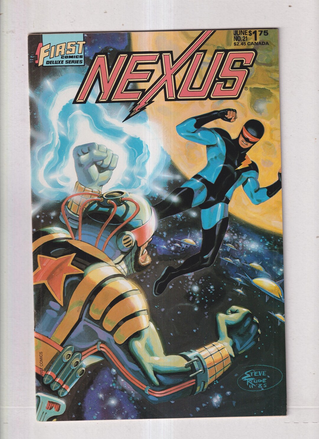 Nexus No. 21 June 1986 (comic: 1first Comic, Superhero, Sci-fi, Copper Age) - Etsy