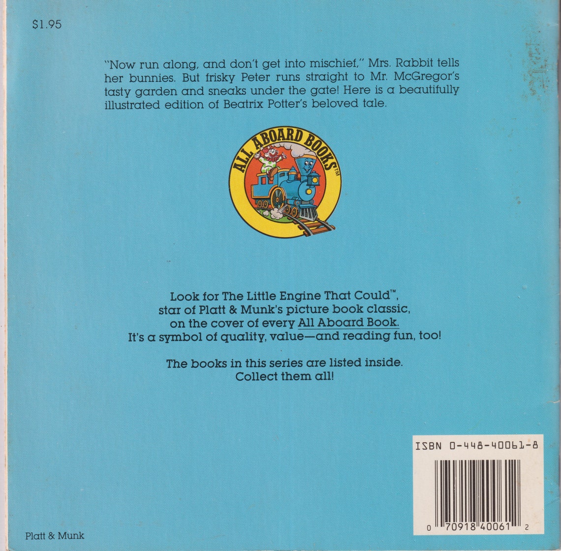 The Tale of Peter Rabbit by Beatrix Potter (peter Rabbit Series) (all ...