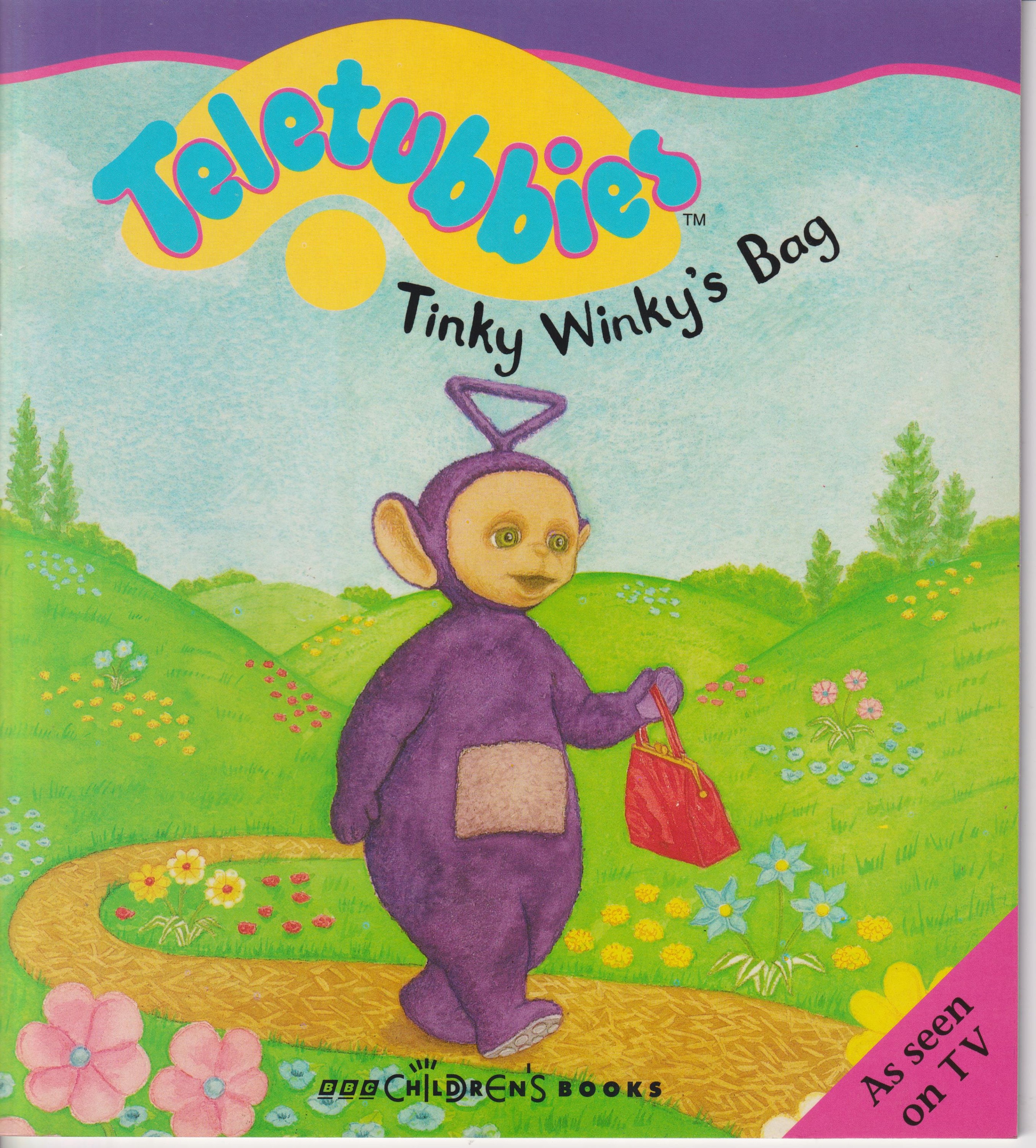 Teletubbies Be Quiet Po and Tinky Winky's Bag - Etsy