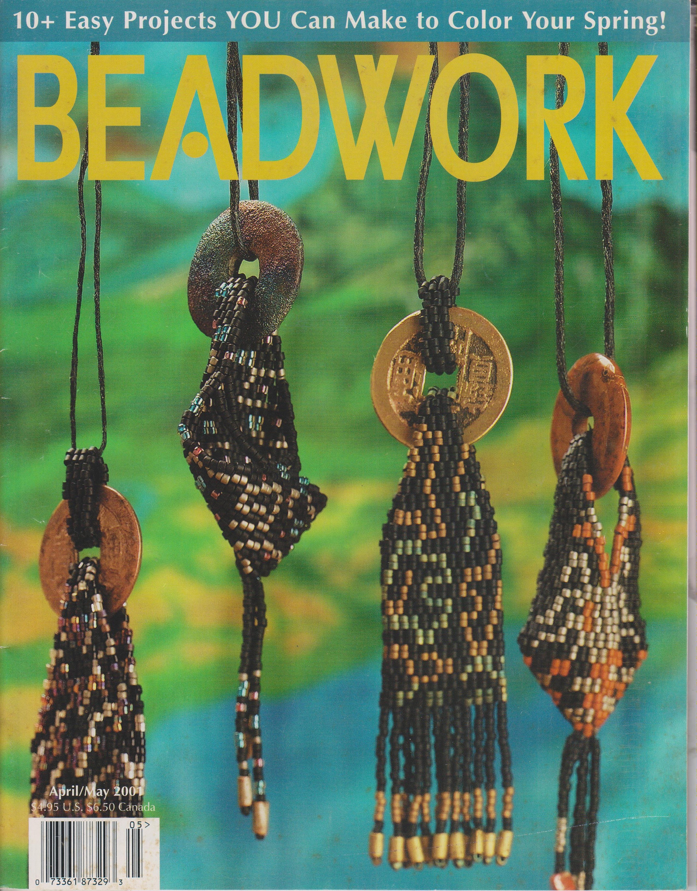 Beadwork April/May 2001 10 Easy Projects You can Make To Color Your ...