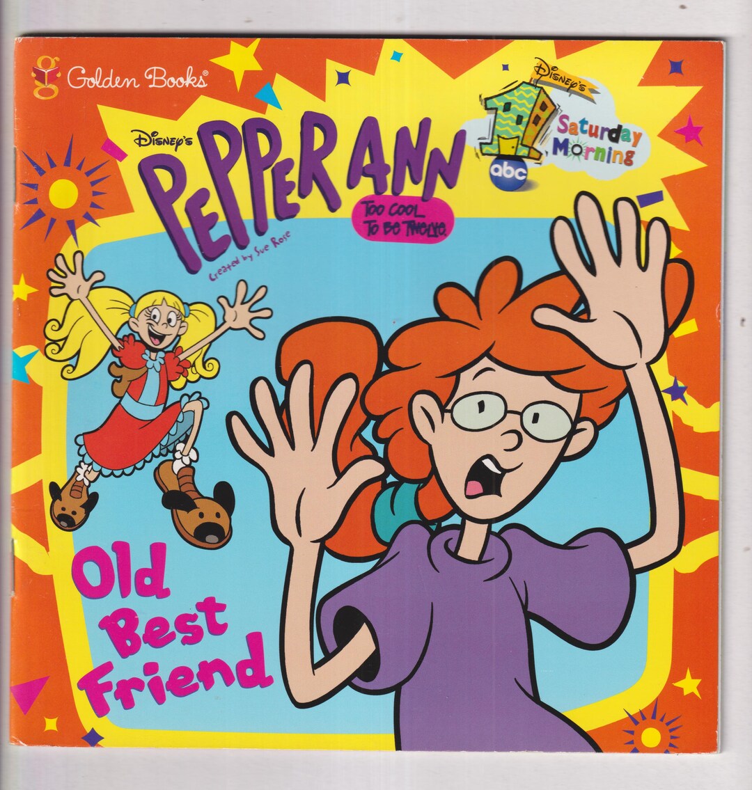 1999 a Edition Disney's Pepper Ann Old Best Friend golden Books ...