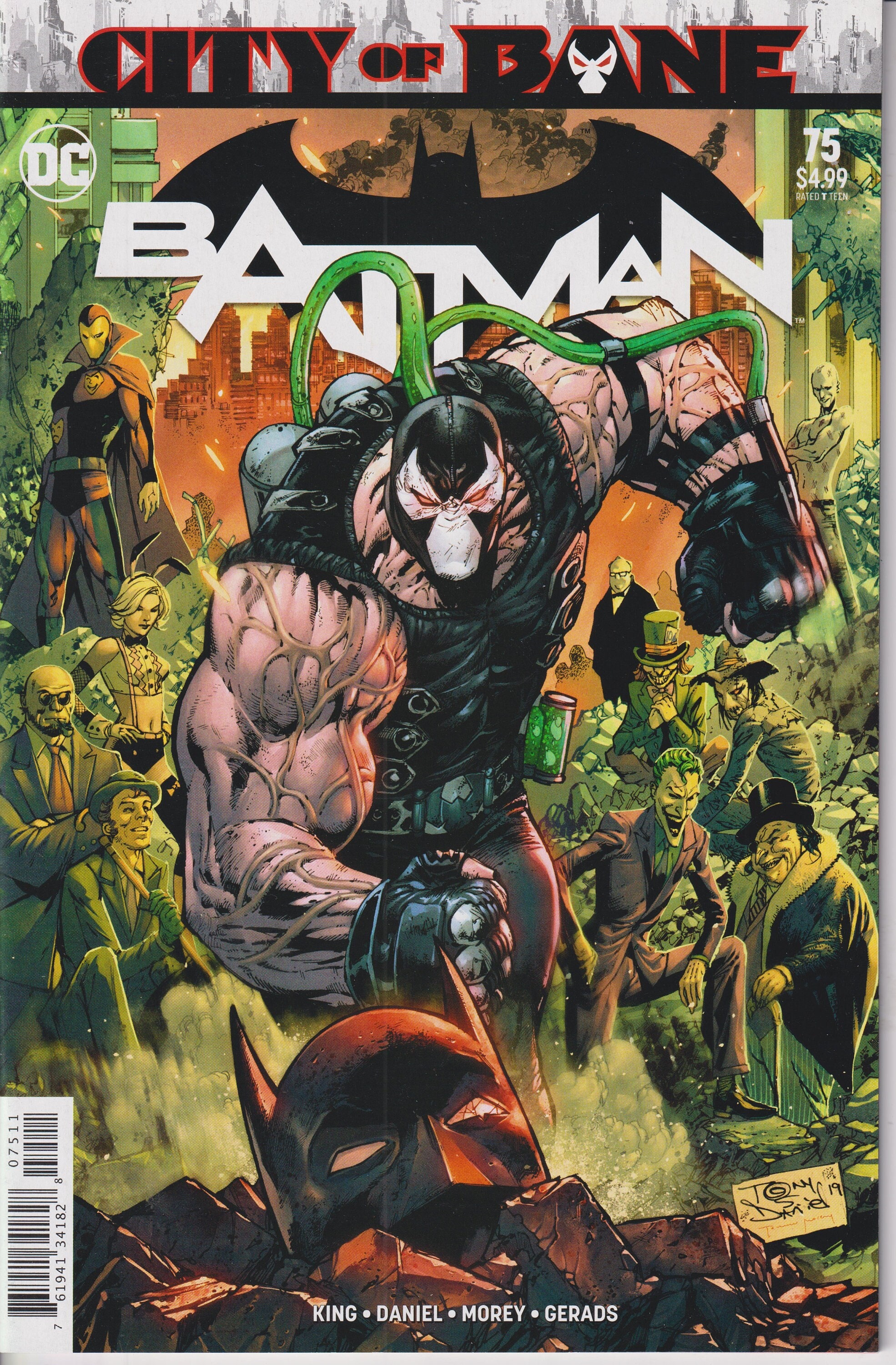 Batman Bane Comic