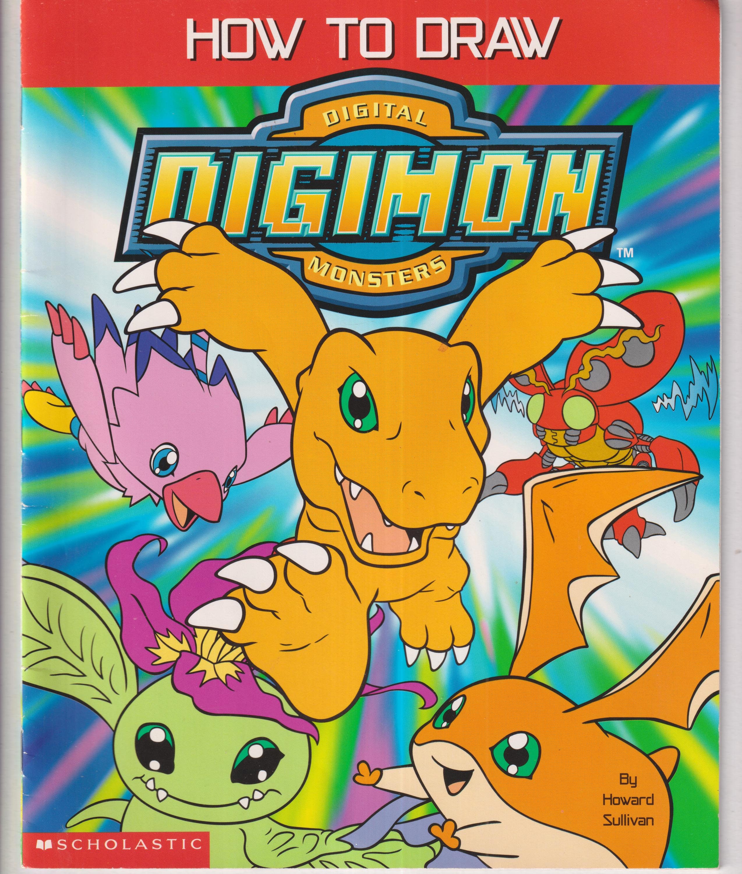 How to Draw Digimon Digital Monsters (Scholastic) (Paperback: Children ...
