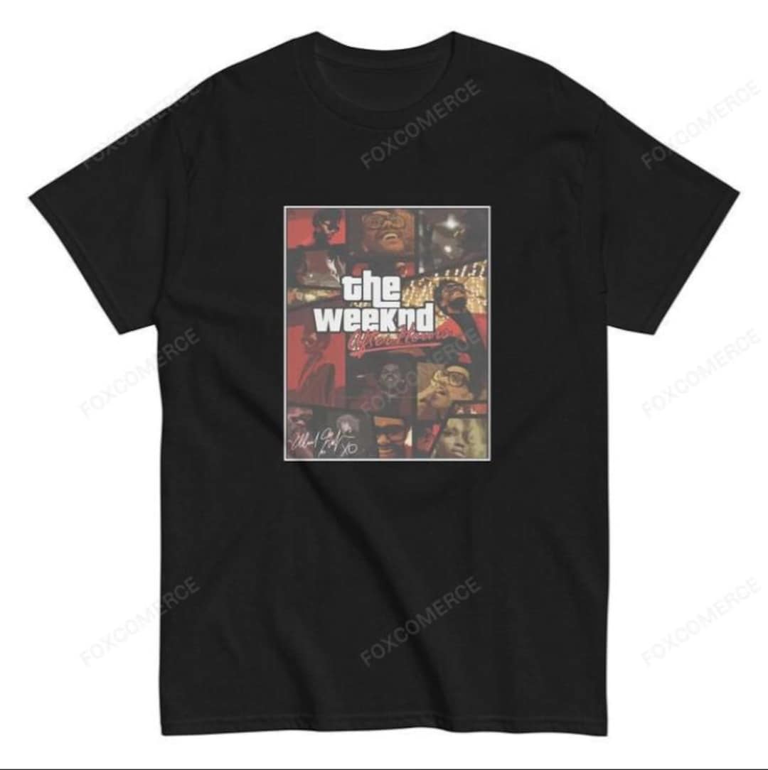 The Weeknd After Hours Tour T-shirt – Music Legend Tee for Adults - Etsy