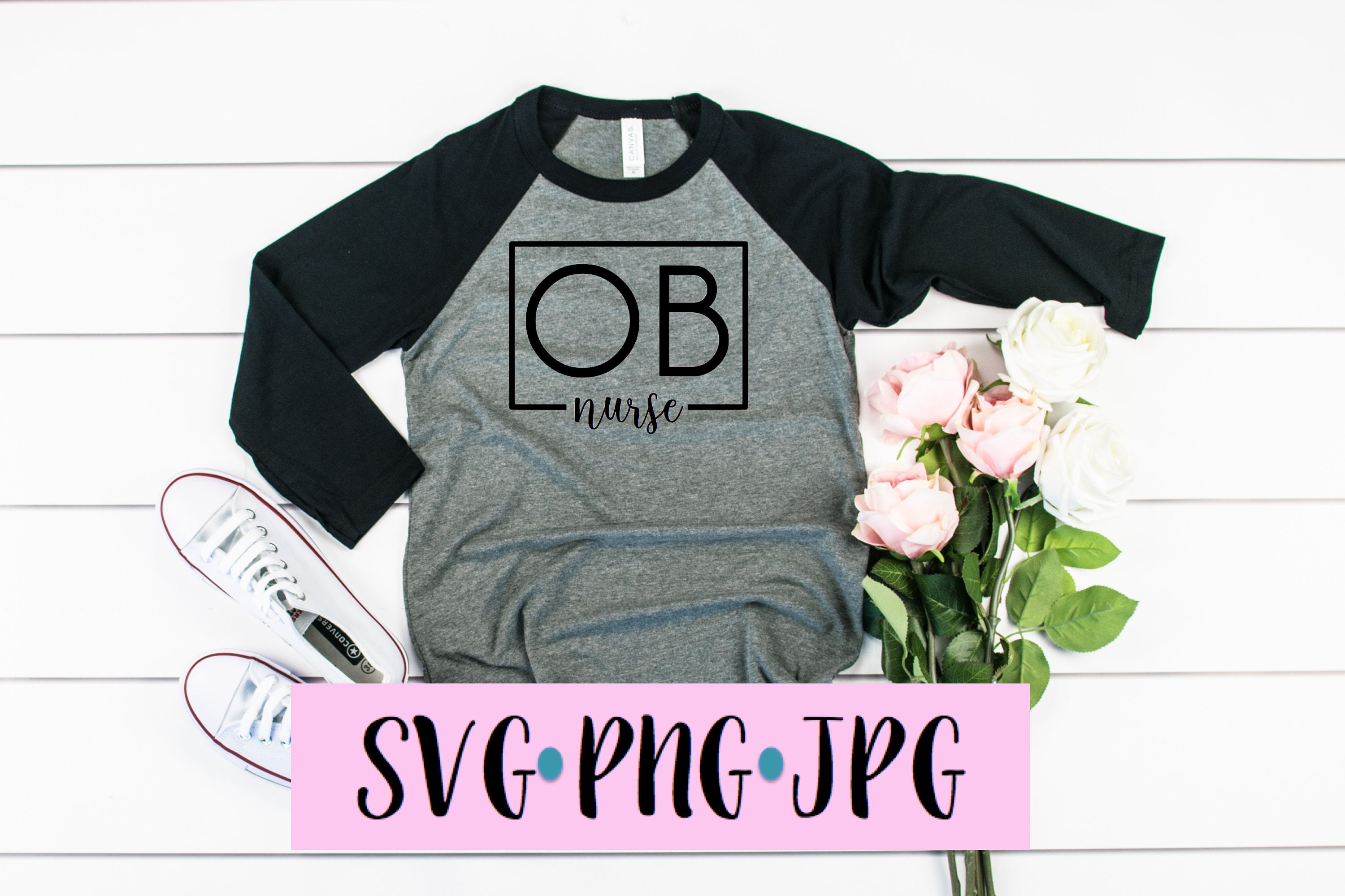 OB Nurse SVG OB Nurse Shirt Design Maternity Nurse Svg | Etsy