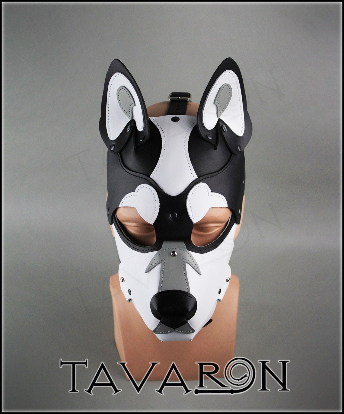 Leather Husky Mask Leather Wolf Mask Leather Dog Mask Pet - Etsy