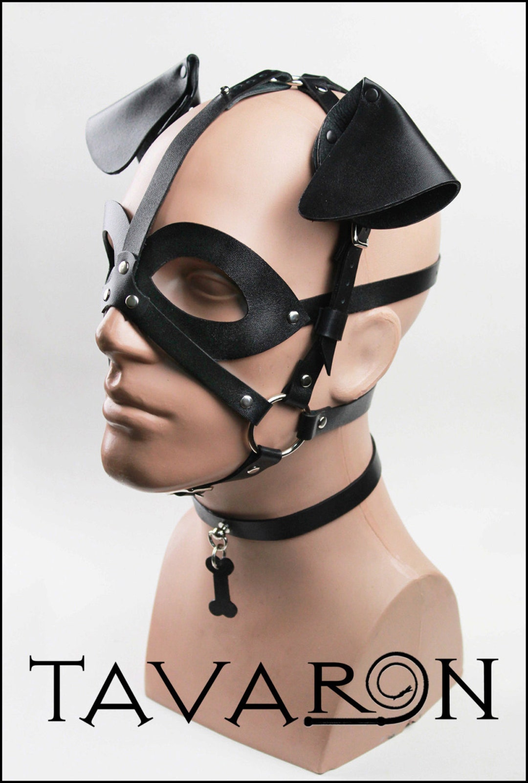 Leather Dog Mask, Puppy Mask, Petplay Mask, Pet Play Hood - Etsy