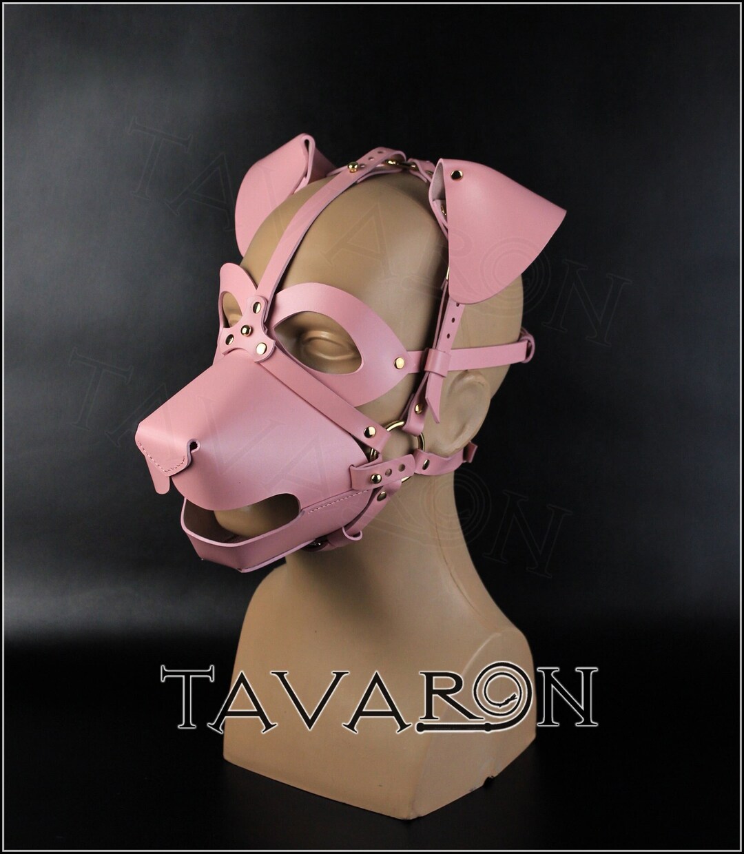 Leather Dog Mask, Puppy Mask, Petplay Mask, Pet Play Hood - Etsy