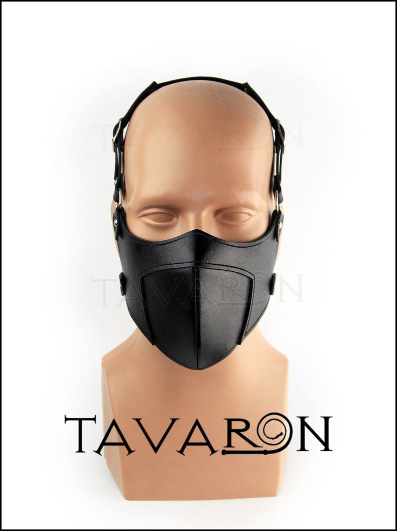Leather Mask Fetish Mask Men Mask Party Mask Sex Toy Bdsm Etsy