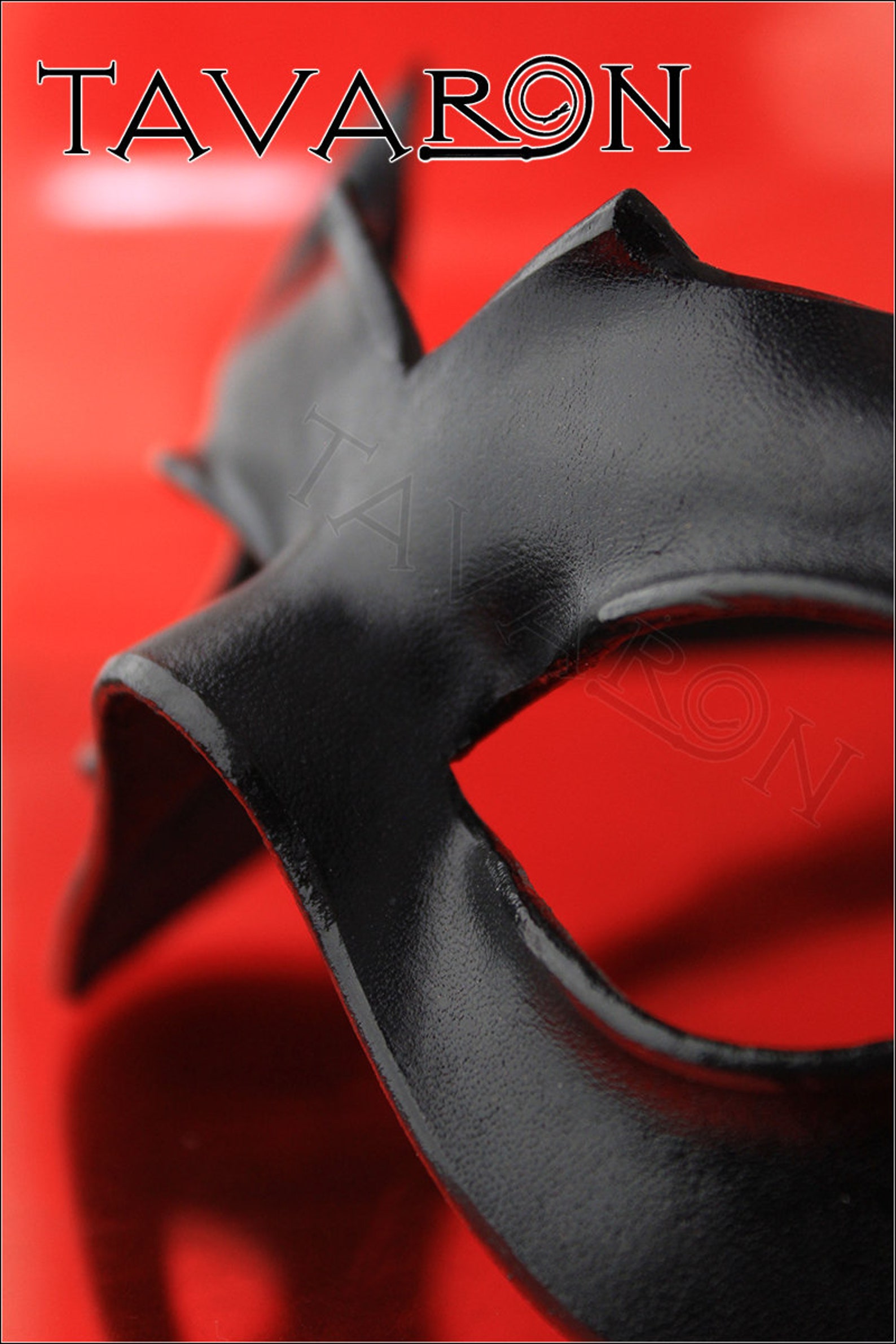 Leather Demon Mask - Etsy