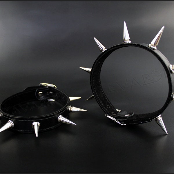 Spiked Choker - Etsy