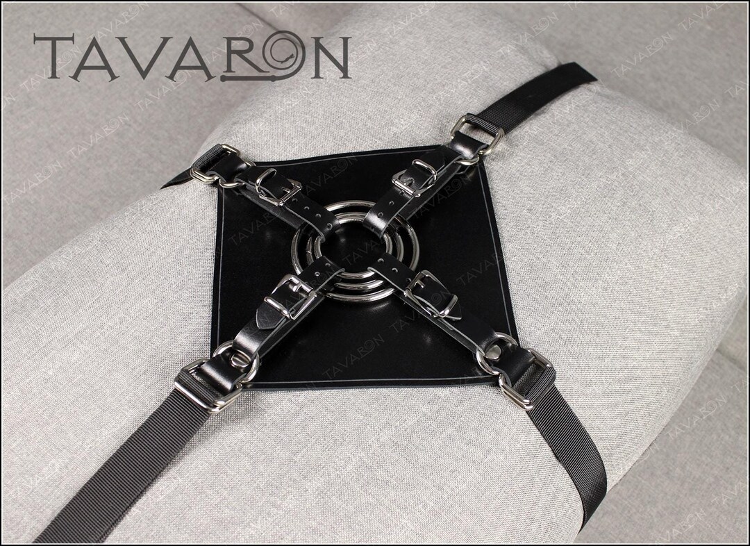 Leather Pillow Harness, Strap on Pillow Harness, Leather Strap on ...