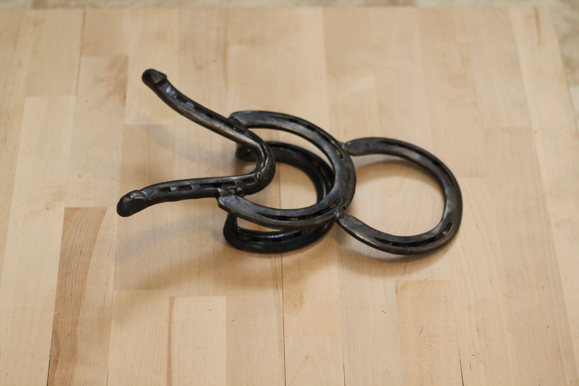 Hand Made Custom Boot Jack From Upcycled Horseshoes FAST and - Etsy
