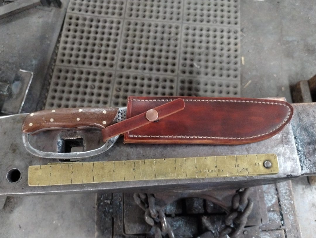 Hand Forged Rasp Knife as Seen on the Youtube Channel - Etsy