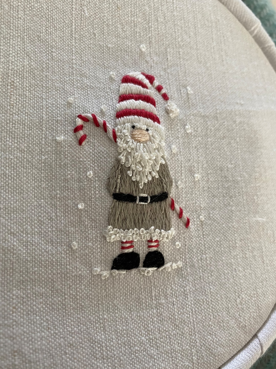 Christmas Tomte Embroidery Pattern Pdf - Etsy