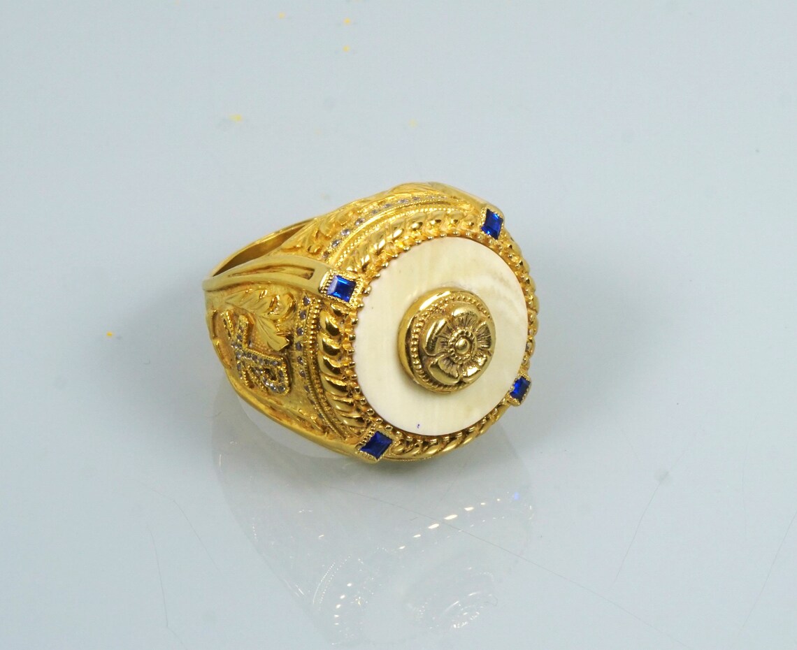 Big Unisex Ring, Heavy Ring, Round Ring, Personalized Unisex Ring ...