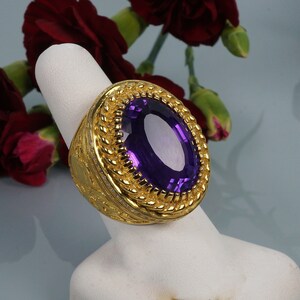 Oversize Ring Very Big Ring Large Heavy Ring - Etsy