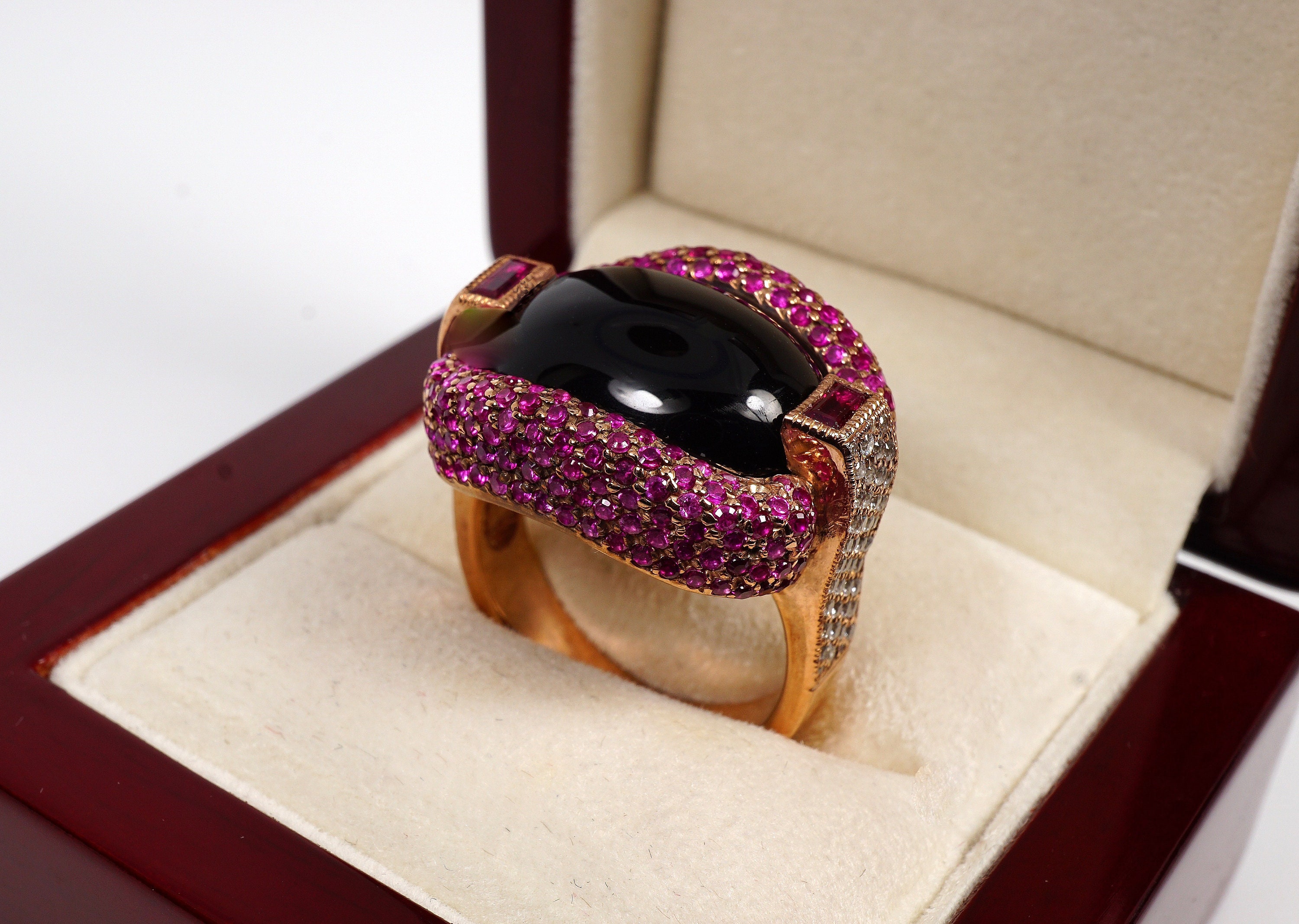 Oversize Gold Ring Big Coctail-statement Ring Large Heavy Ring Oval ...