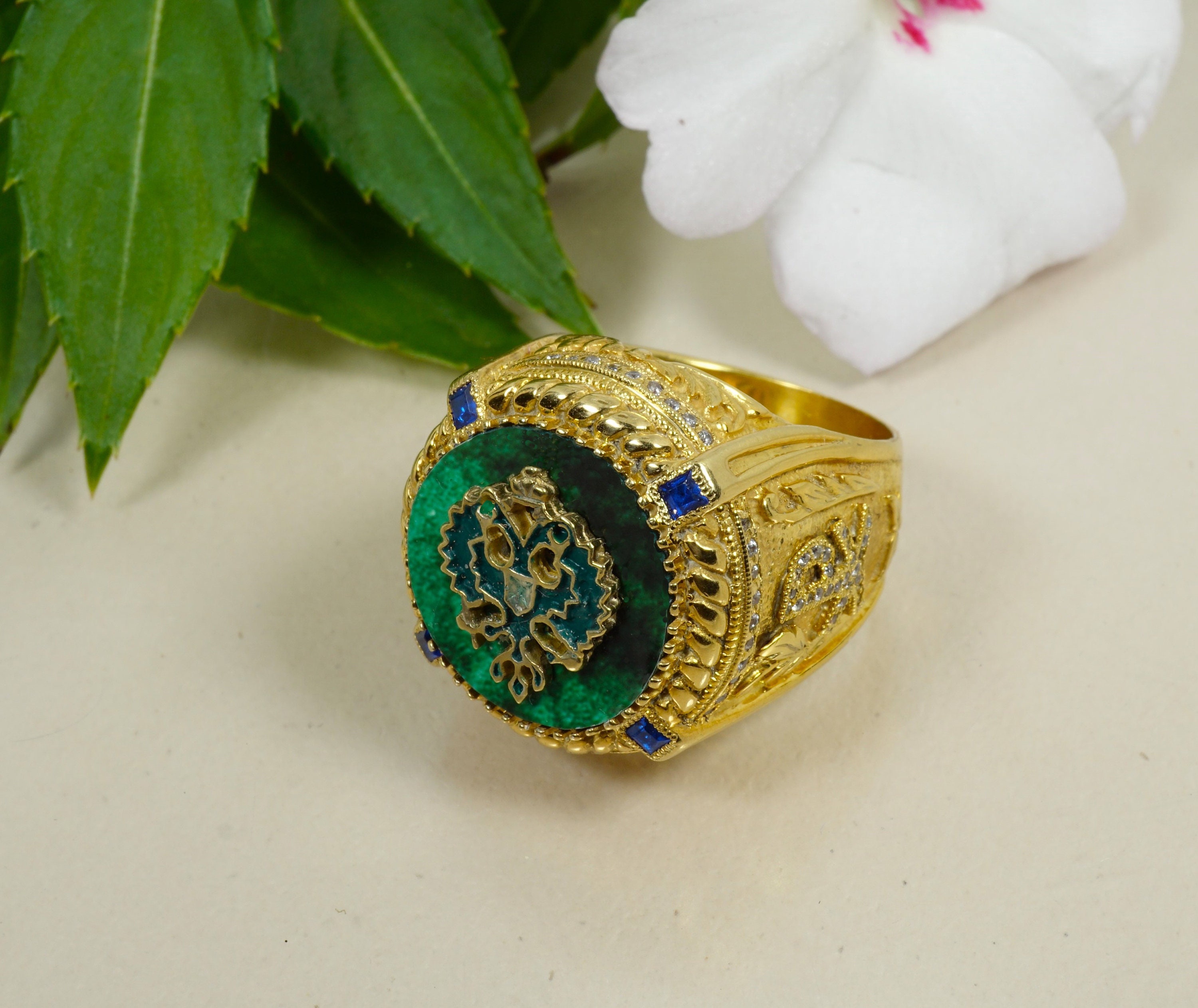 Big Unisex Ring, Heavy Ring, Round Ring, Personalized Unisex Ring ...