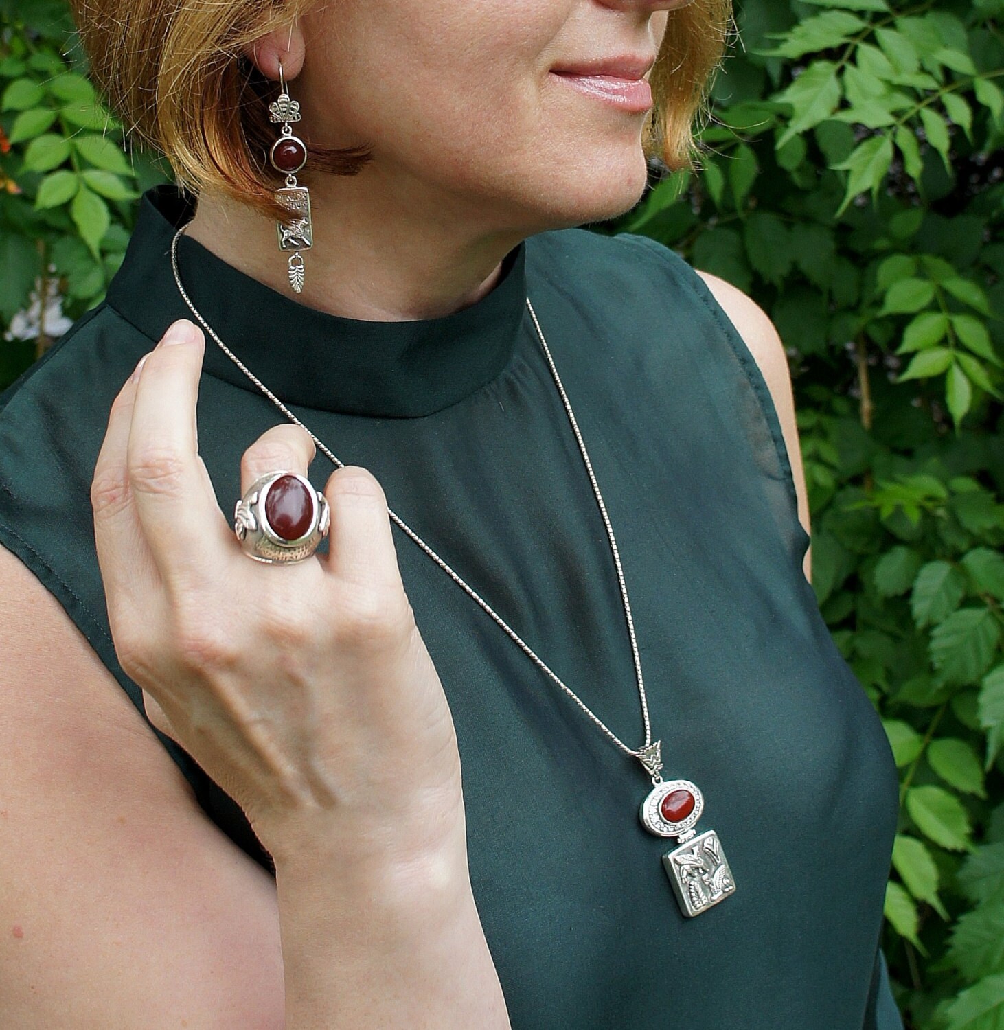 Ancient Ring - Babylon Ring - Assyrian Ring - Carnelian Ring - Museum ...