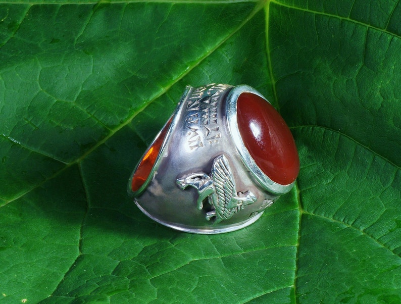 Ancient Ring Babylon Ring Assyrian Ring Carnelian Ring - Etsy Canada