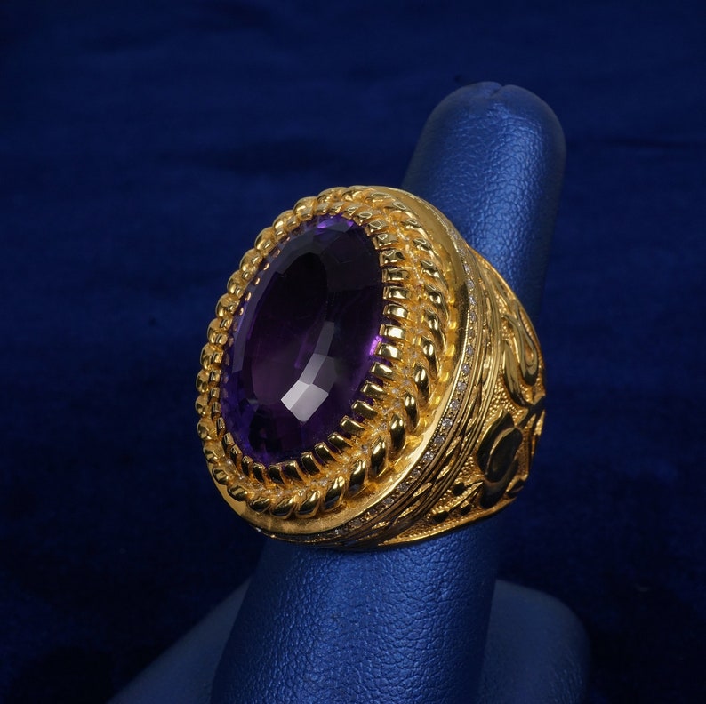 Oversize Ring Very Big Ring Large Heavy Ring - Etsy