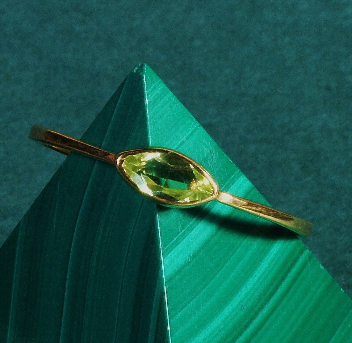 Stocking Ring - 14K Gold Stocking Ring - Small White Gold Ring ...