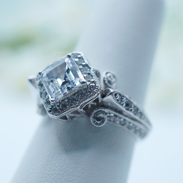 Ring Art Deco - Etsy