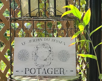 French Vintage Garden Decor - Etsy