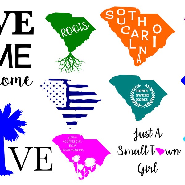 South Carolina Decal - Etsy