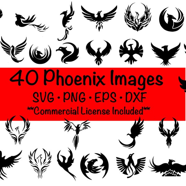 Phoenix Tattoo - Etsy