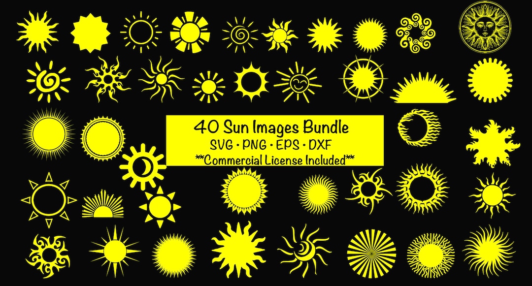 Sun SVG/ Sun Clipart/ Cute Sun SVG/ Cut Files/ Cricut/ - Etsy Hong Kong