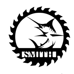 Sawblade Catfish Walleye Salmon Bass Wall Decor Bundle digital Download ...