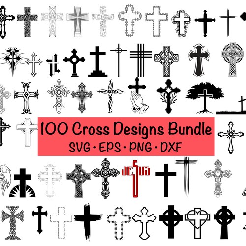 Cross Svg File/ Cross Clipart/ Crosses Svg File/ Halloween - Etsy Canada