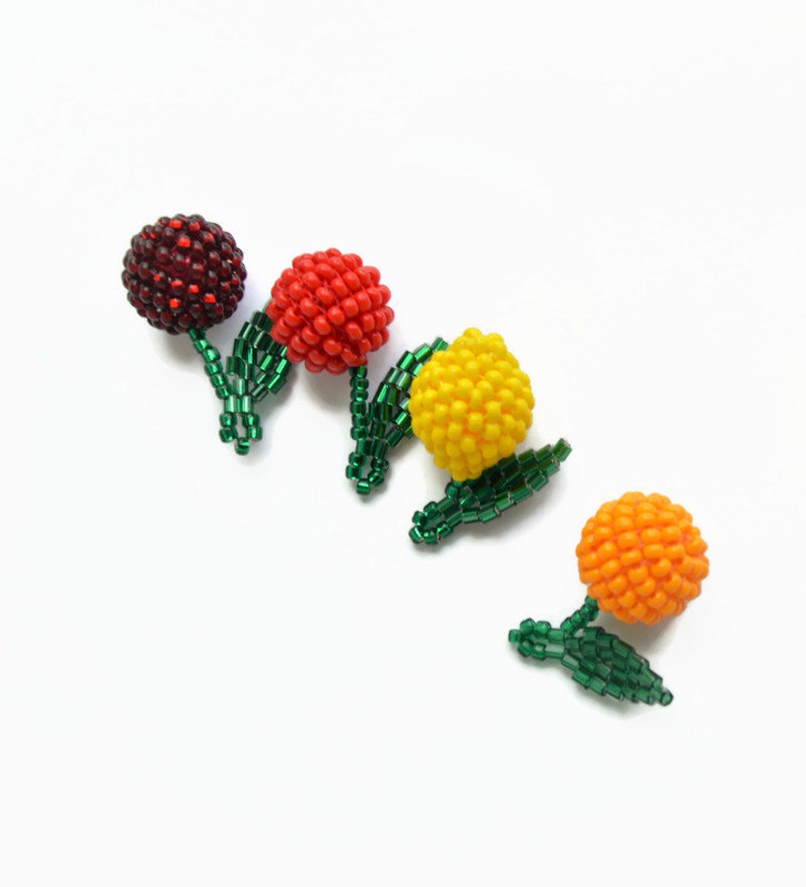 Handmade Beading Fruit Beads /Wholesale beads /Beaded Jewielry | Etsy