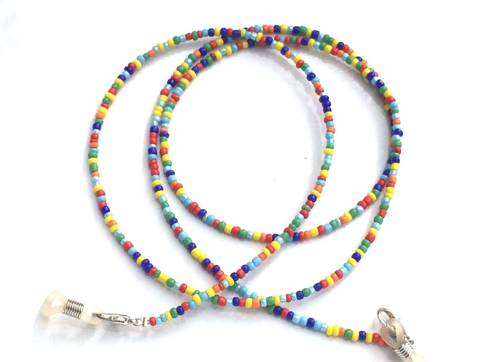 Glasses Chain Beaded Neck Lanyard Cord Chain Strap for Spectacles ...
