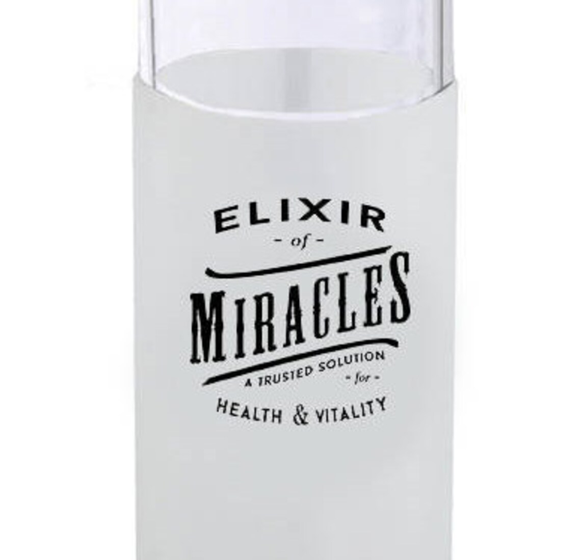Miracle Elixir Glass Water Bottle - Etsy