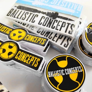 Ballistic Concepts Graphic Decal and Sticker -- Add-on Item - Etsy