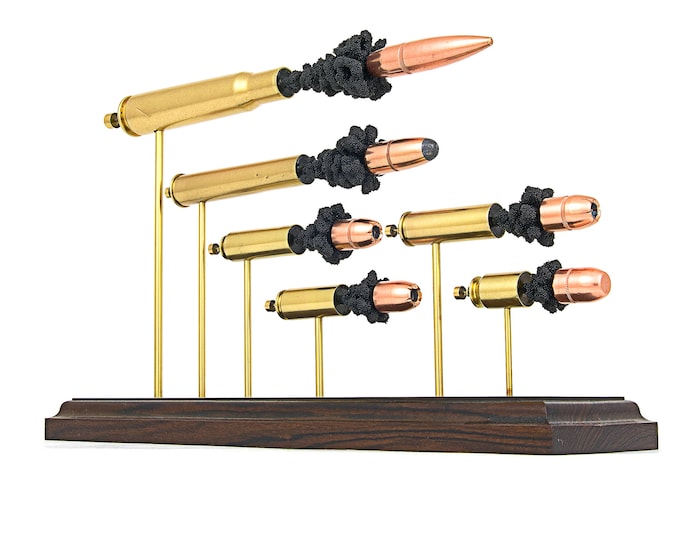 50 Caliber Mega Ammo Bullet Display --- 50BMG - 500NE Nitro Express ...