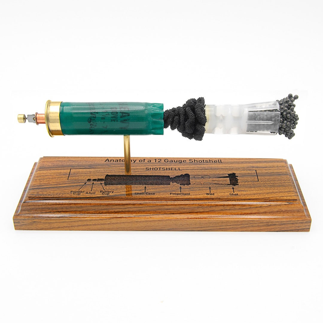 Anatomy of a 12GA Shotshell Display With Remington HEAVY DOVE Load 7.5 ...