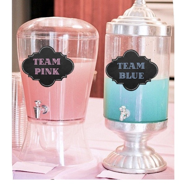 Team Pink Team Blue - Etsy