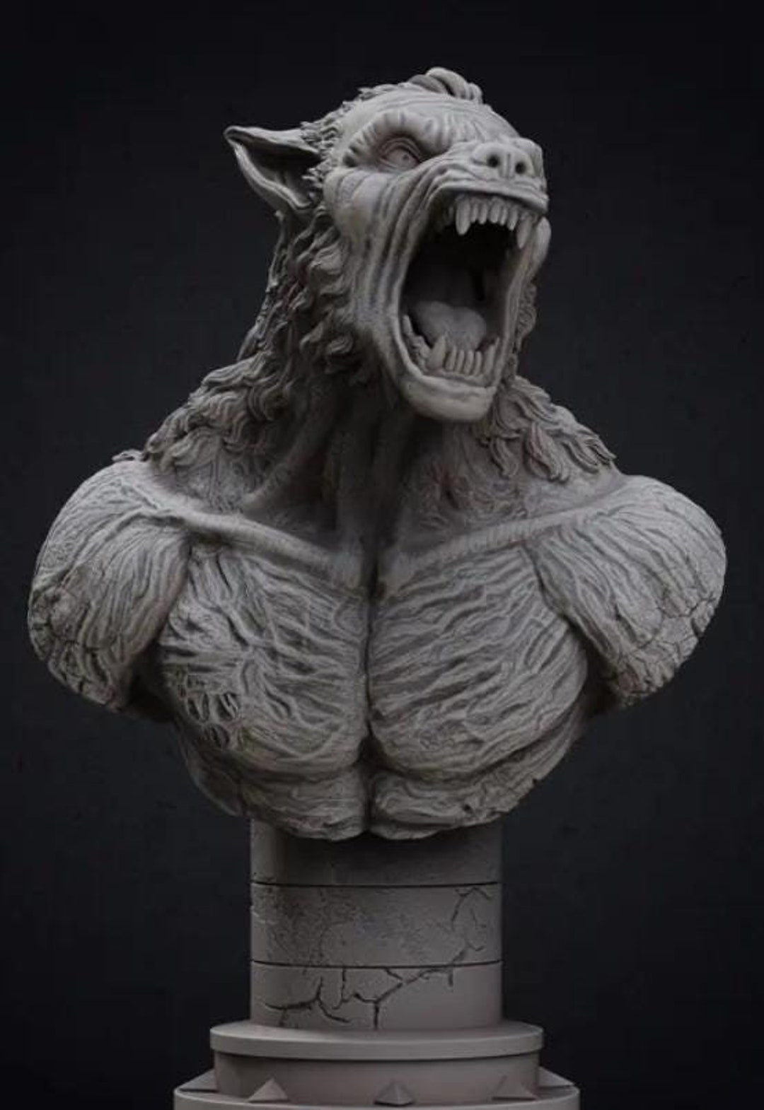 Werewolf Bust | Multiple Sizes (S-XL) | Statues & Figures | Halloween ...