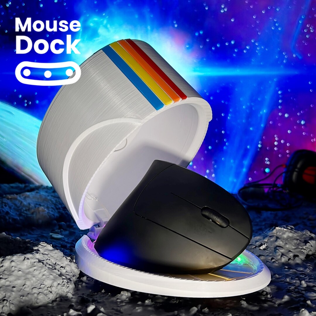 Mouse Docking Cover - Play Conveyor: Desktop Accessory 3D Prints - Etsy