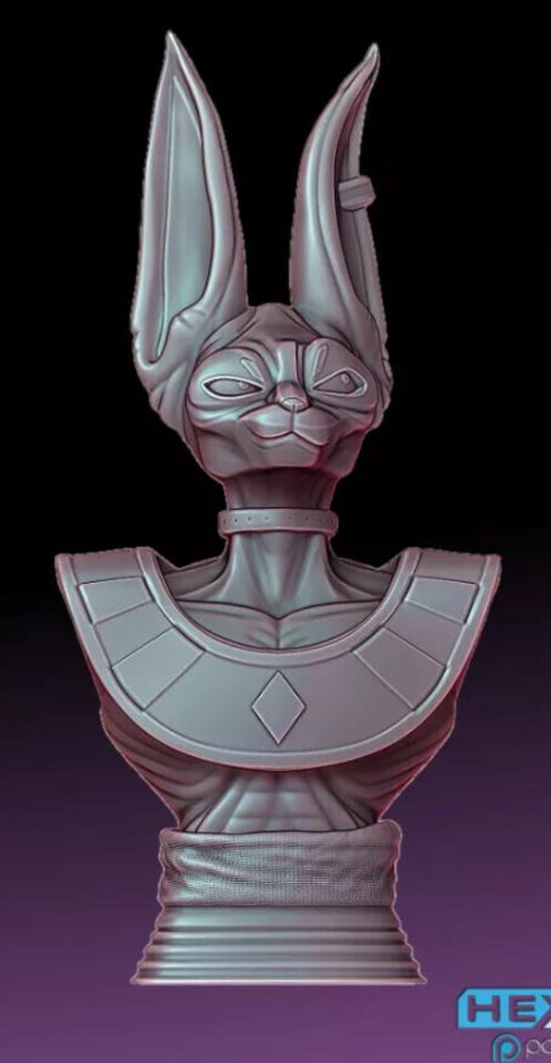 Lord Beerus Bust | Multiple Sizes (S-XL) | Statues & Figures | Dragon ...