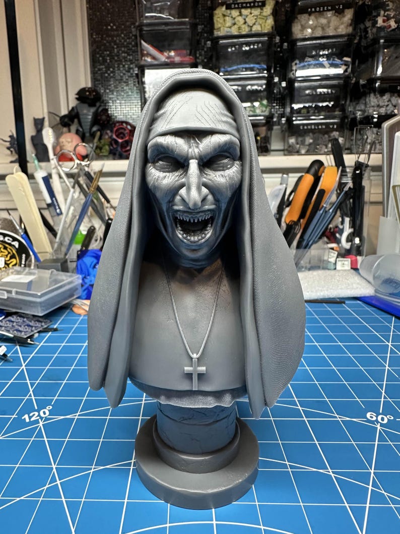The Nun| Multiple Sizes (S-XL) | Statues & Figures | Conjuring - Etsy